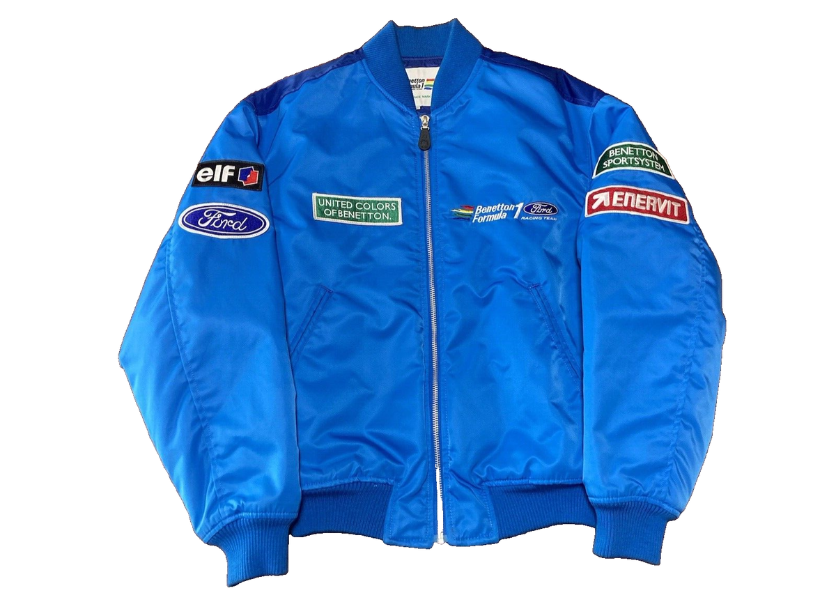 Benetton Formula 1 Racing Team Mild Seven Jacket Size 48 Benetton Formula 1 Racing Team Mild Seven Jacket Size 48