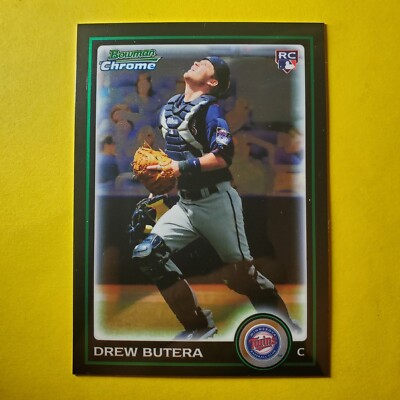 DREW BUTERA - RC ROOKIE #BDP89 MINNESOTA TWINS - 2010 BOWMAN CHROME MLB ...