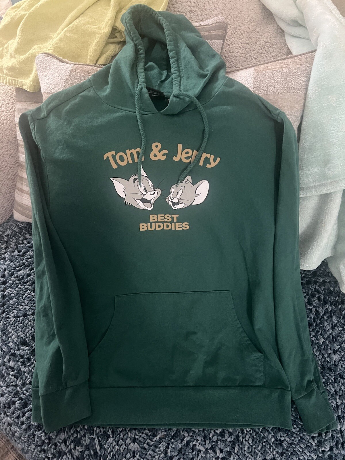 Vintage Tom And Jerry Best Buddies Hoody jacket size… - Gem