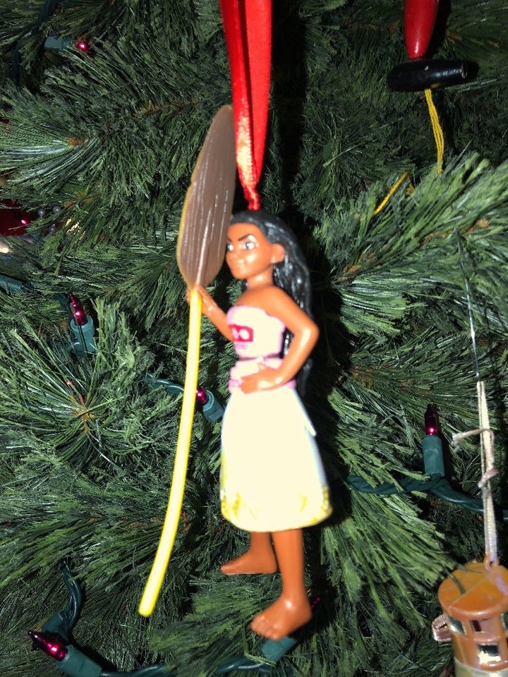 4.5” Custom Disney Moana Movie Princess Moana And Paddle Christmas ...