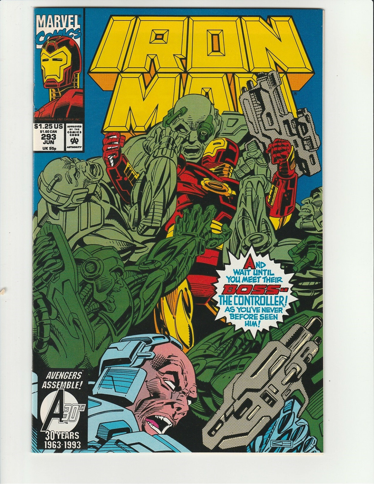 Tony Stark Comic Art