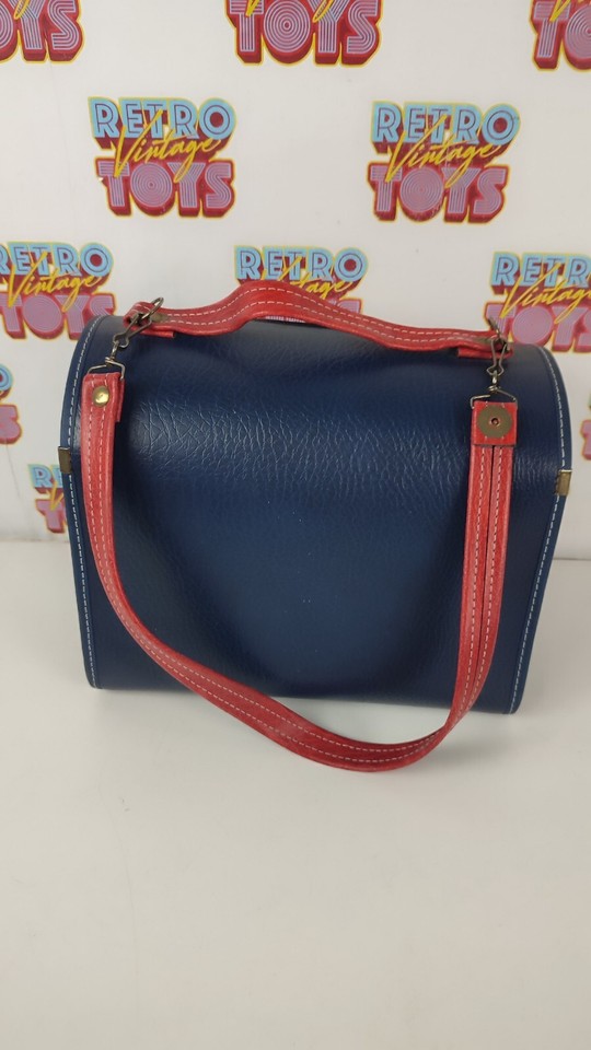 Lunch Box Eco Leather Vintage Holly Hobbie Blue Red 70S 80S | eBay