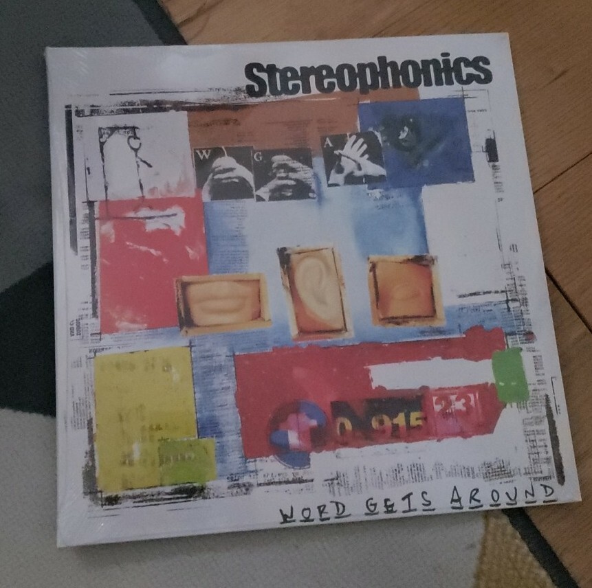 STEREOPHONICS Word Gets Around: Limited Edition Gold Vinyl LP Brand New ...
