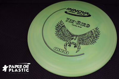 Innova DX TEEBIRD Disc Golf 175 G Fairway Driver Green BRAND NEW Black ...