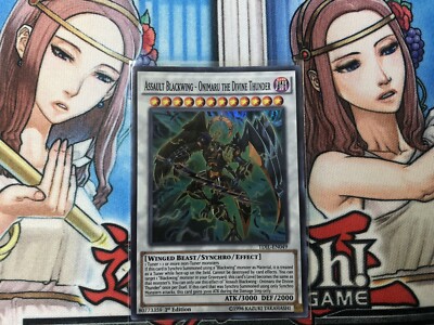 yugioh Assault Blackwing - Onimaru The Divine Thunder super 1st ed TDIL ...