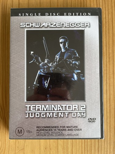 Terminator 2 Judgment Day (DVD, 1991) Brand New Sealed 5050582239911 ...
