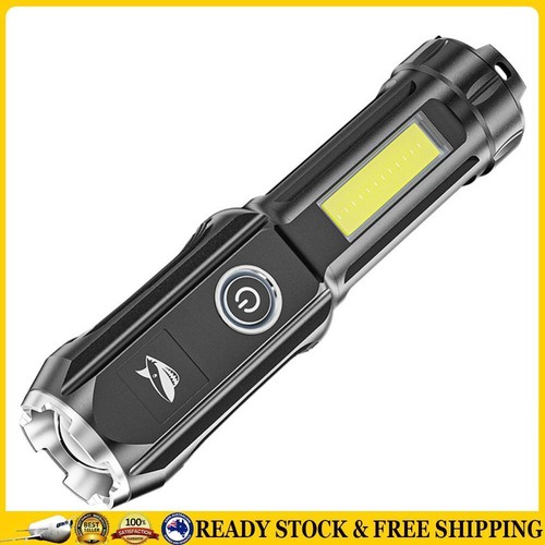 Zoomable Waterproof COB LED Torch Lamp Outdoor Camping Powerful ...