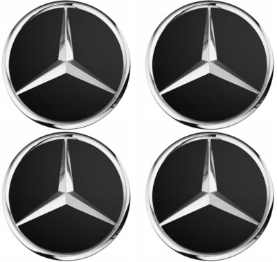 NEU MERCEDES-BENZ CLA C117 RADNABENABDECKUNG SET 4 STÜCKE ...