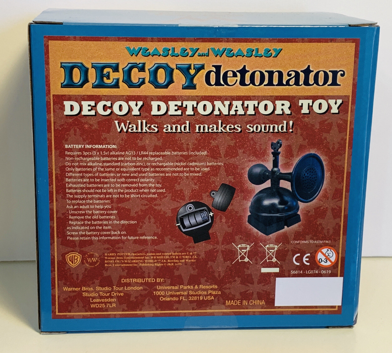 Universal Studios Wizarding World Harry Potter Weasley's Decoy ...