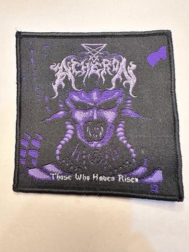 ACHERON, THOSE WHO HAVE RISEN, BLACK BORDER, 4X4 INCHES, WOVEN PATCH | eBay