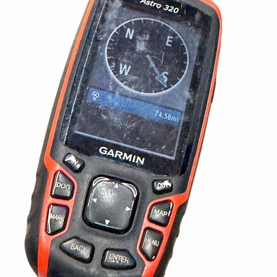 Garmin Astro 320 Handheld GPS w/ (2) DC 50 Dog Tracking Collars Tested ...