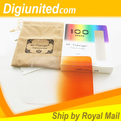 New Tianya TY 100 100mm Graduated Orange Color Filter for Cokin Z ...