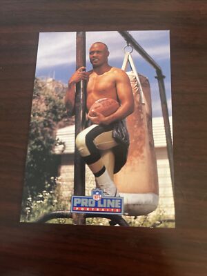 1991 NFL Pro Line Portraits Eric Martin #295 New Orleans Saints LSU ...