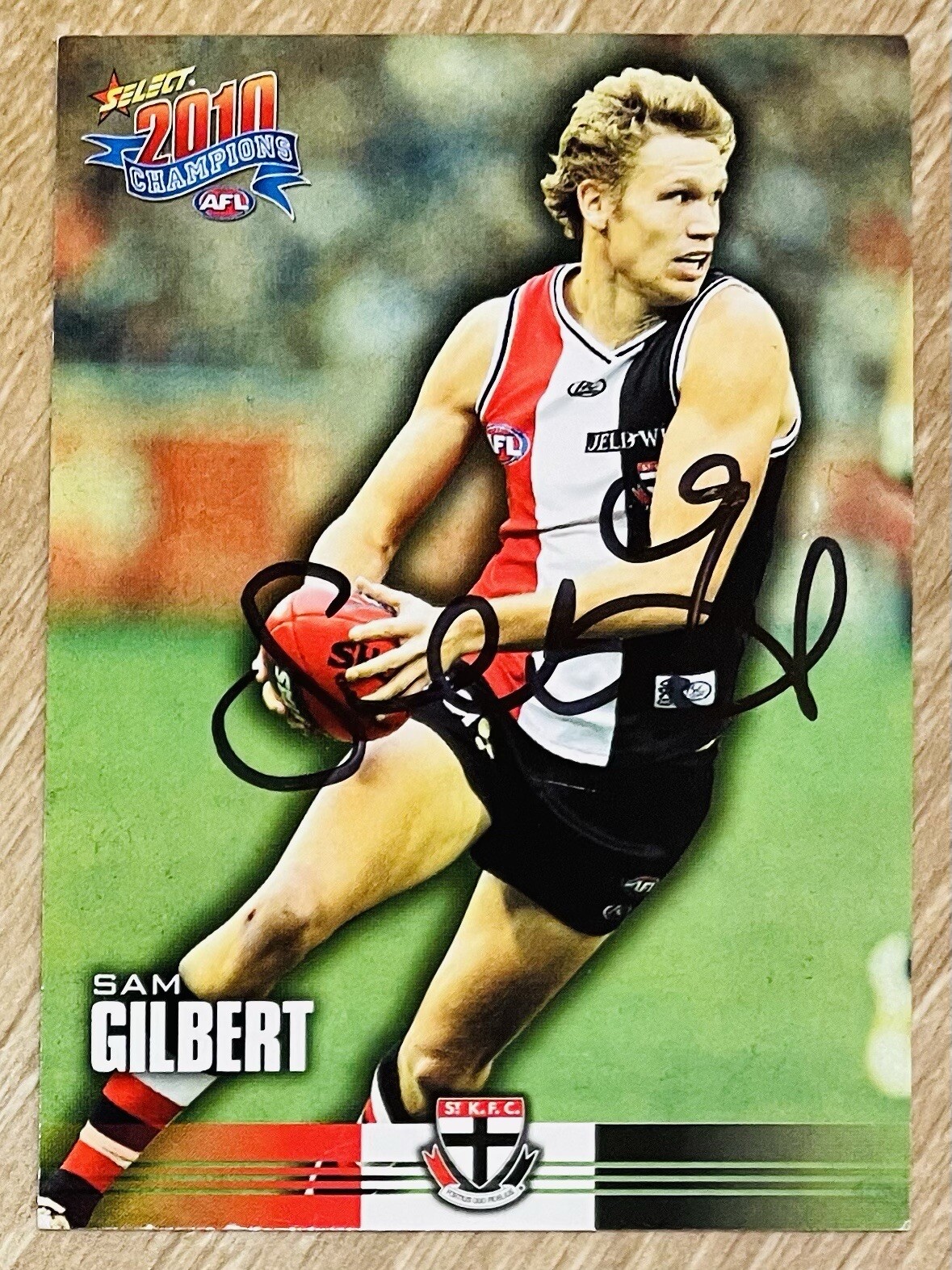 Sam Gilbert Signed 2010 AFL Select St Kilda Saints | eBay