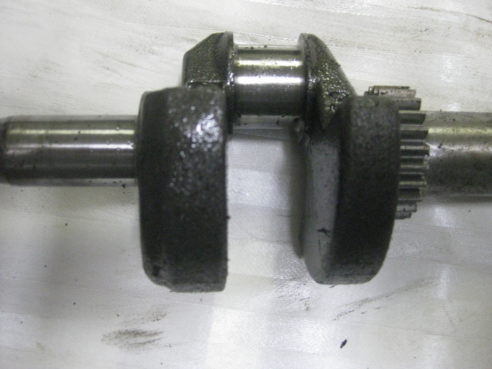 Briggs and Stratton 123K02-0235-E1 Engine Crankshaft Assembly Part ...