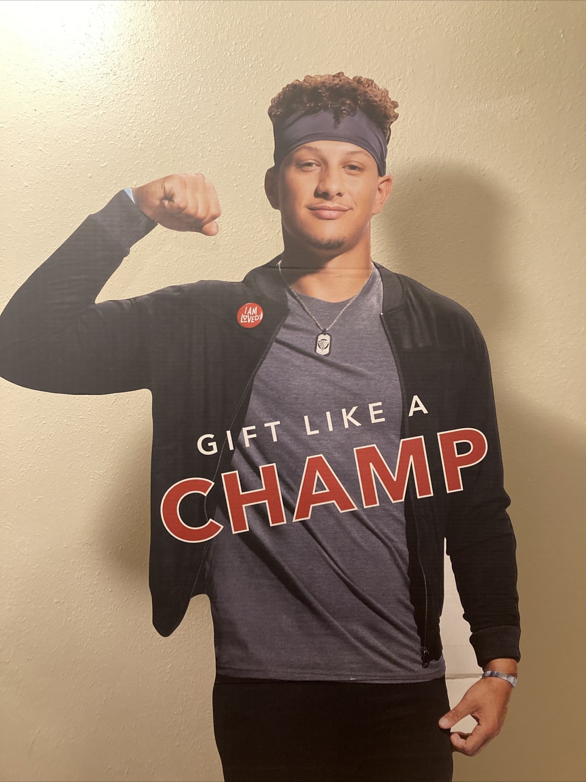 Patrick Mahomes Kansas City Chiefs Stand Up Cardboard 6 foot standup ...