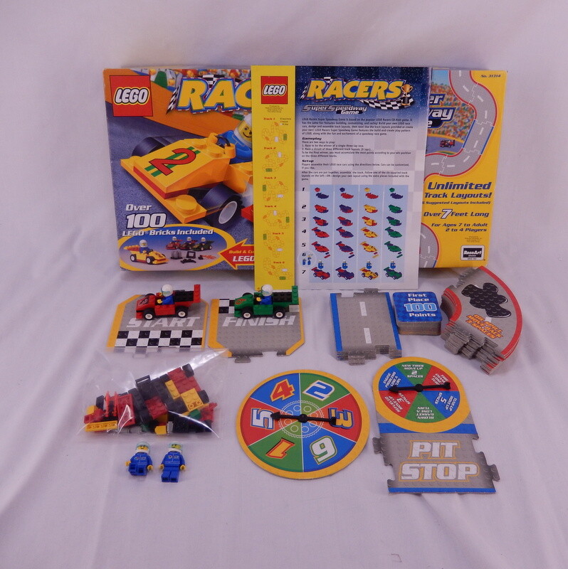 LEGO Racers Super Speedway Game Parts Incomplete Missing Some LEGOs ...