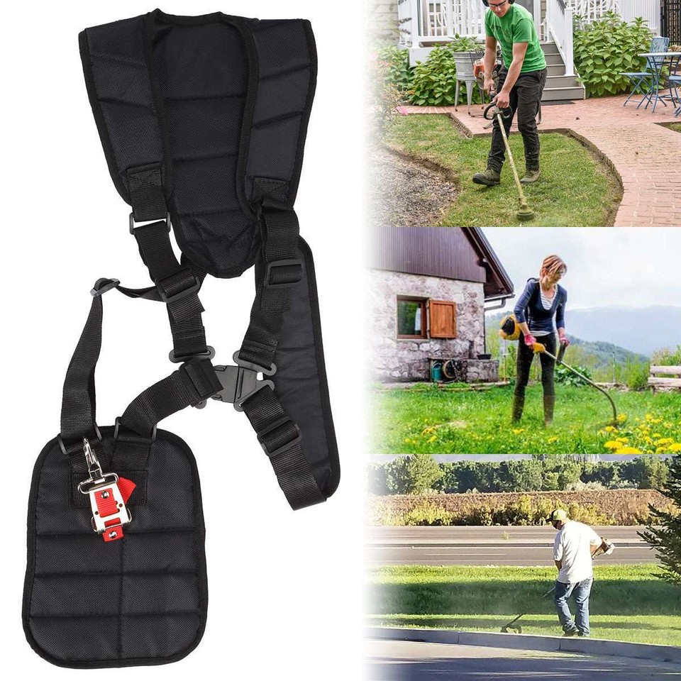 Universal Trimmer Shoulder Strap Harness Weed Eater Grass Edger Lawn ...