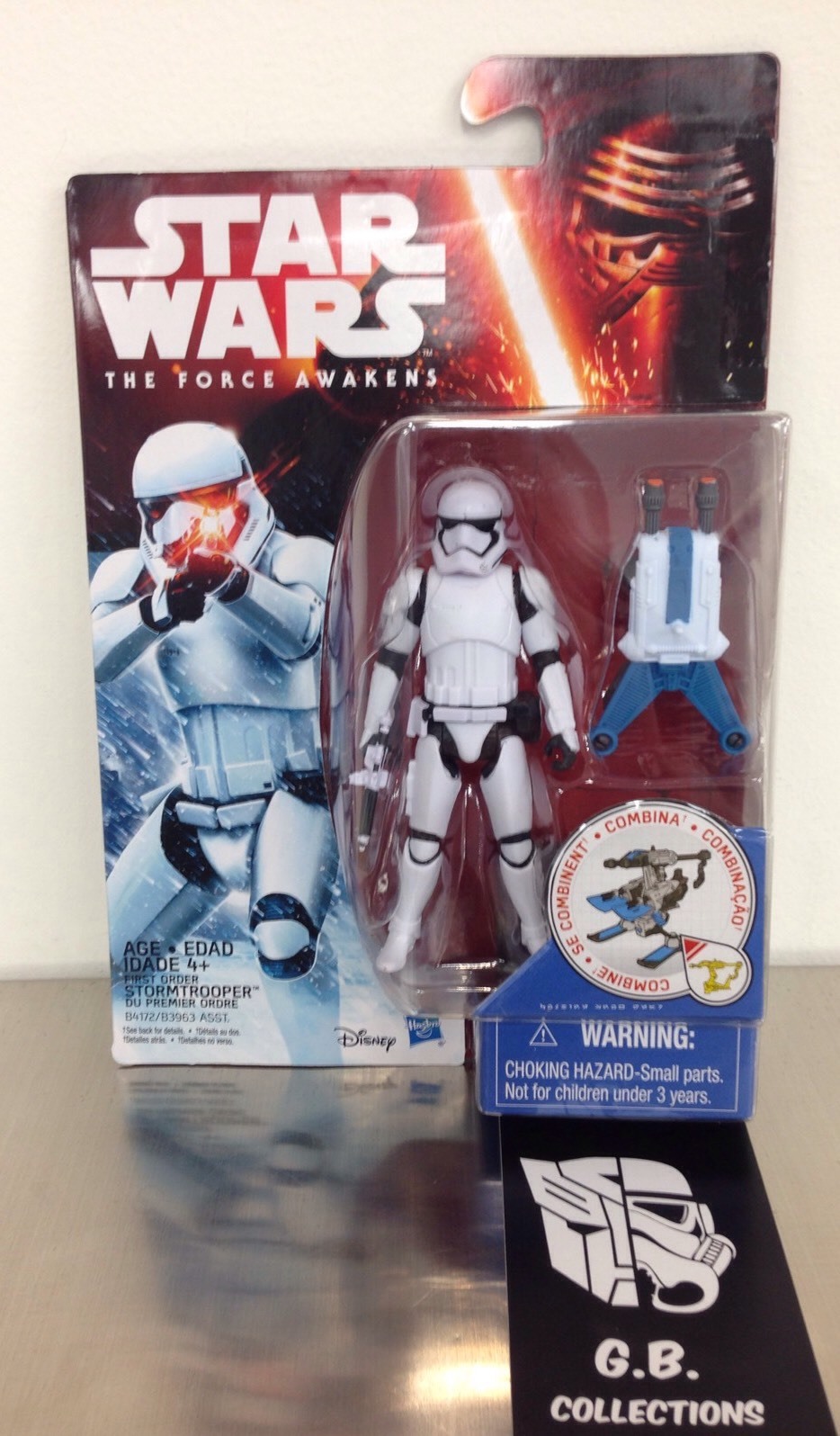 Star Wars The Forces Awakens First Order Stormtrooper Action Figure NEW ...