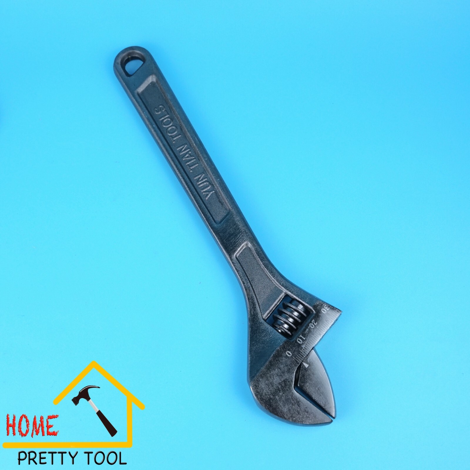 1PC Black Nickel Adjustable Shifter Wrench 12" 10" 8" 6" Spanner Rust ...