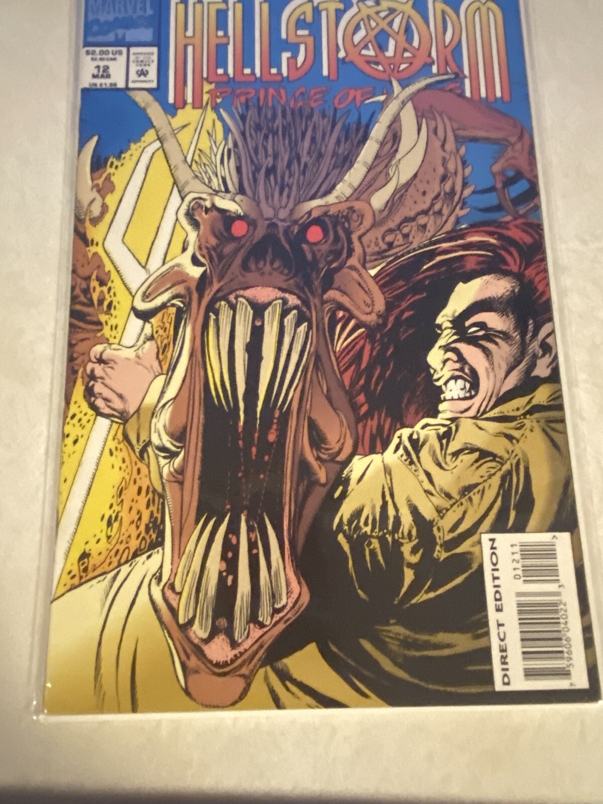 Marvel Comic Book Hellstorm Prince Of Lies #12 | eBay