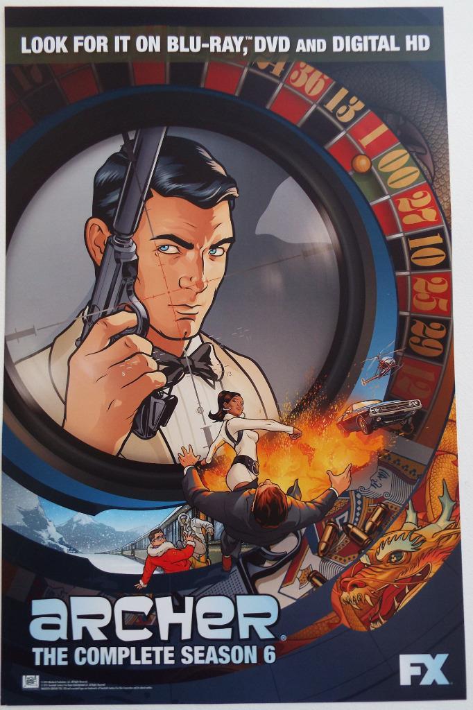 NEW ARCHER 2015 SDCC Poster 11 x 17 | eBay