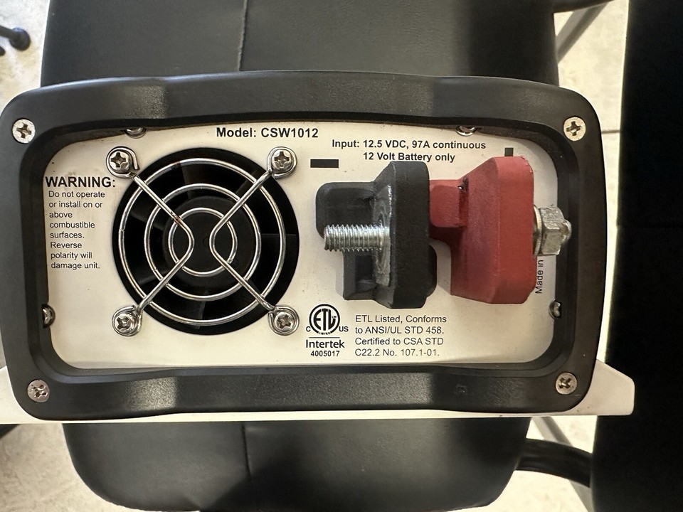 Magnum Dimensions pure sine wave inverter model csw 1012 | eBay