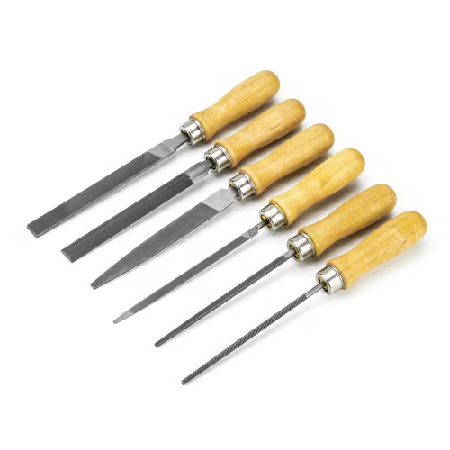 Nicholson 4 In. Assorted American Pattern File Set with Wooden Handles ...