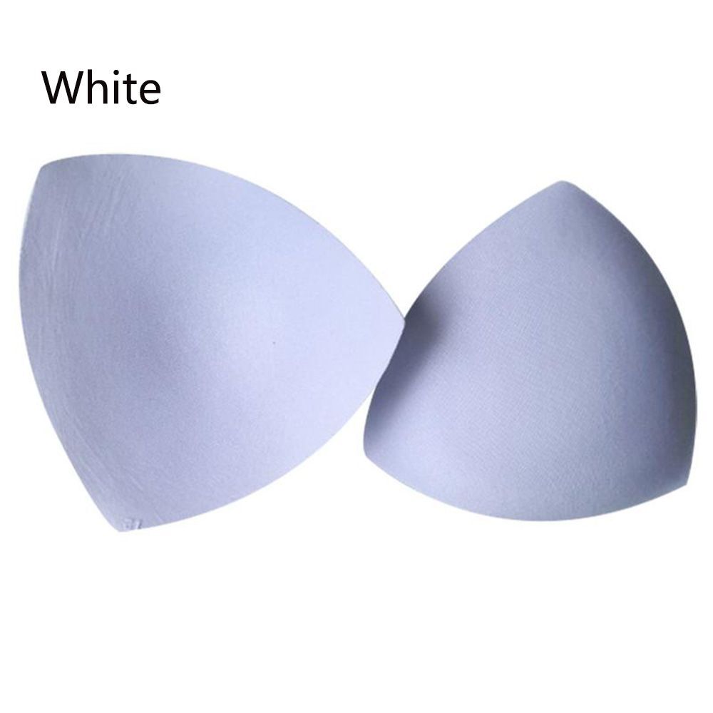 Removable Bra Insert Foam Soft Cup Foam Triangle Bra Pad Chest Push Up ...