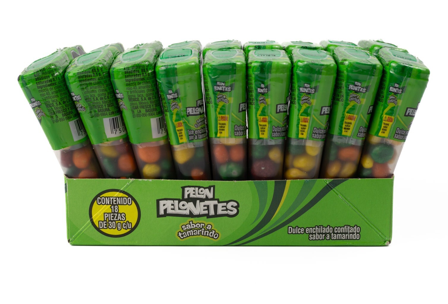 Pelon Pelonetes Mexican Tamarind Flavored Bite Size Candy 18 Pieces | eBay