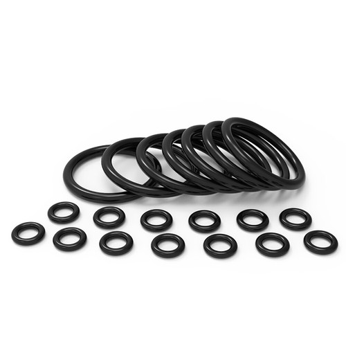 O-Rings 4mm Cross Section NBR Nitrile Rubber 12mm~450mm ID Oil ...