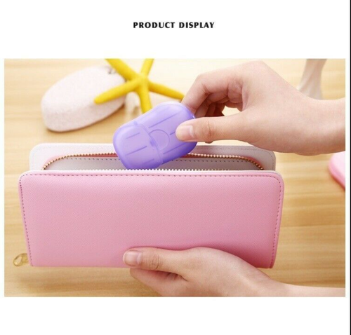 Dissolving Soap Sheet 6-Pack for Washing Hand Office Travel Outdoor ...