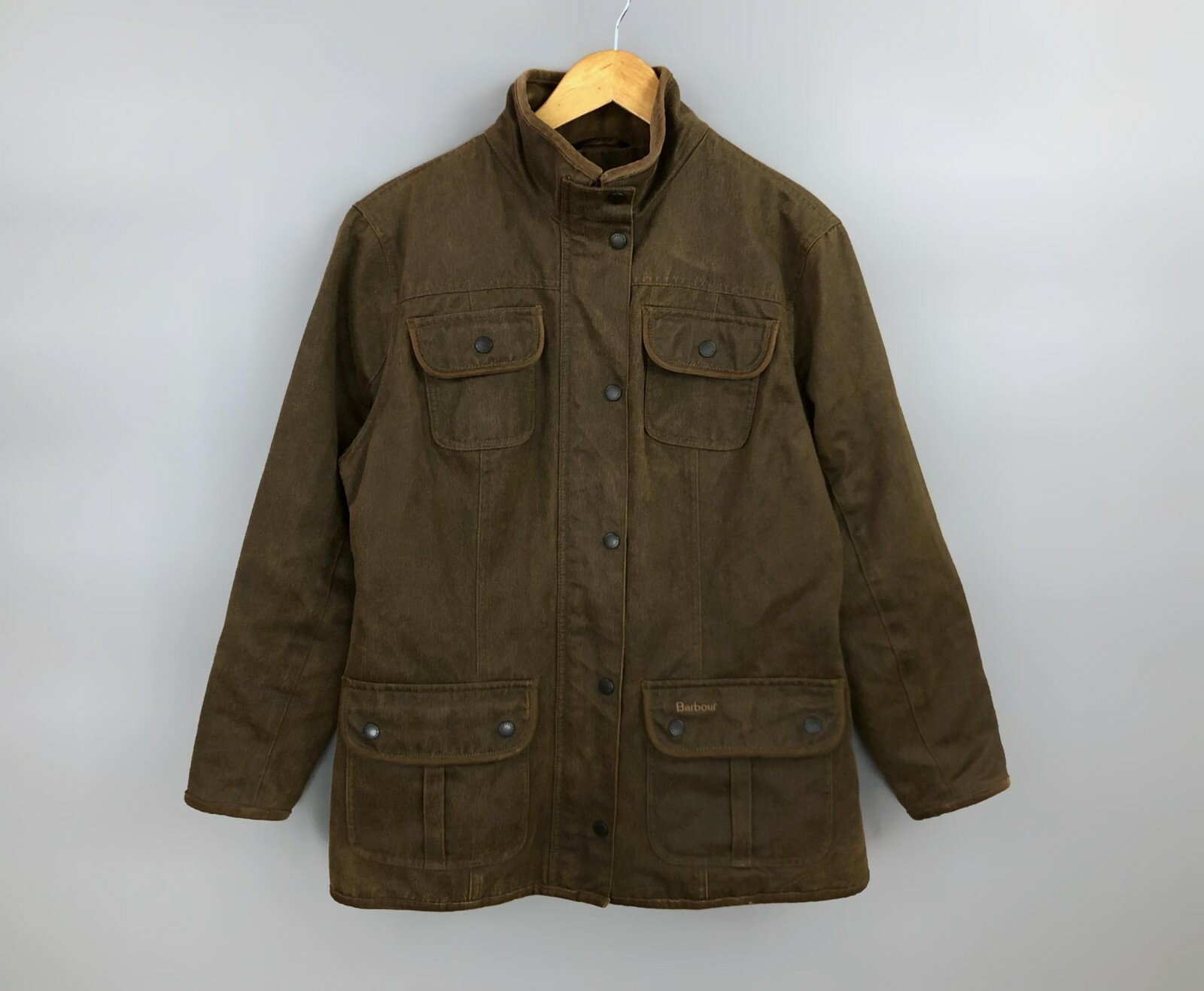 Women's BARBOUR Weather Worked Utility Waterproof Jac… - Gem