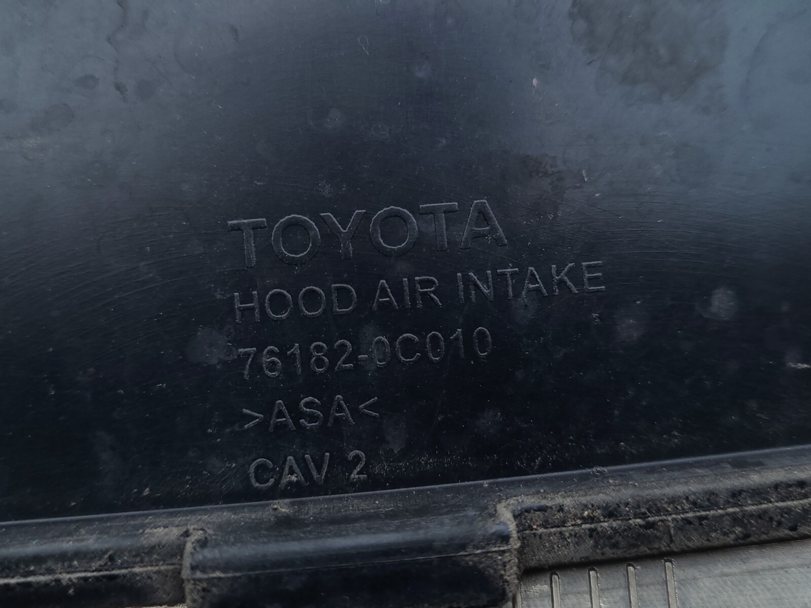 2014-2020 Toyota Tundra Hood Bulge Chrome Molding OEM | 76181-0C010 ...