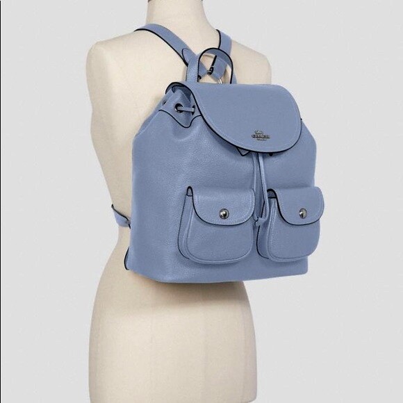 Coach 6145 Pennie in Pebble Leather Backpack | eBay