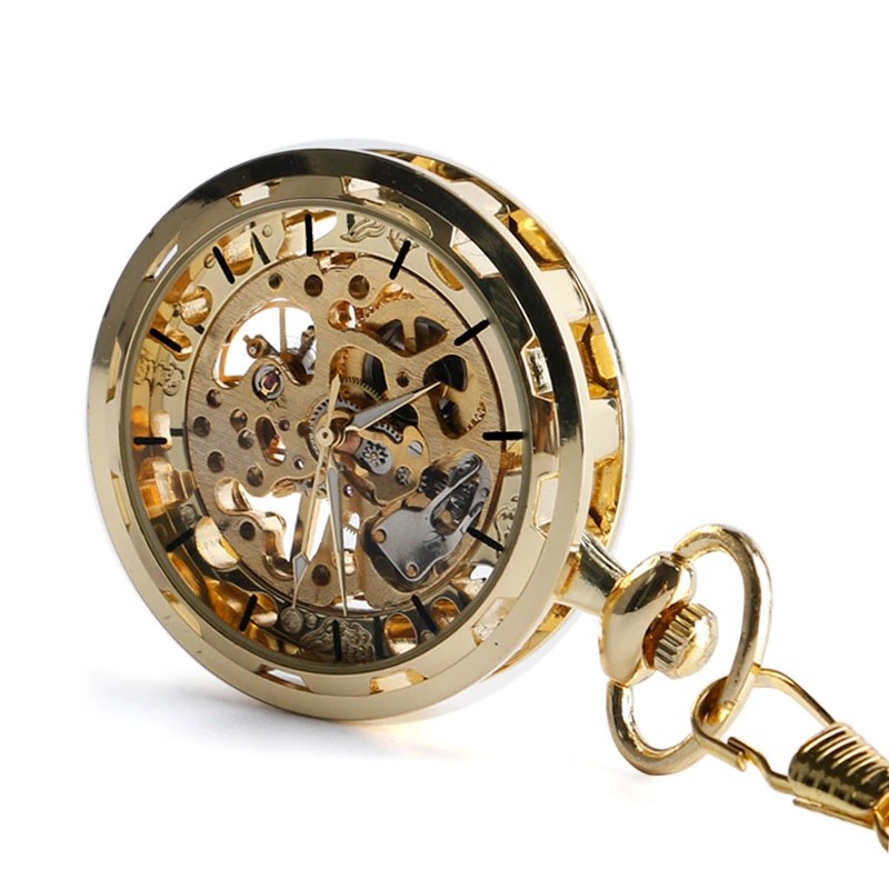 Modern Skeleton Pocket Watches