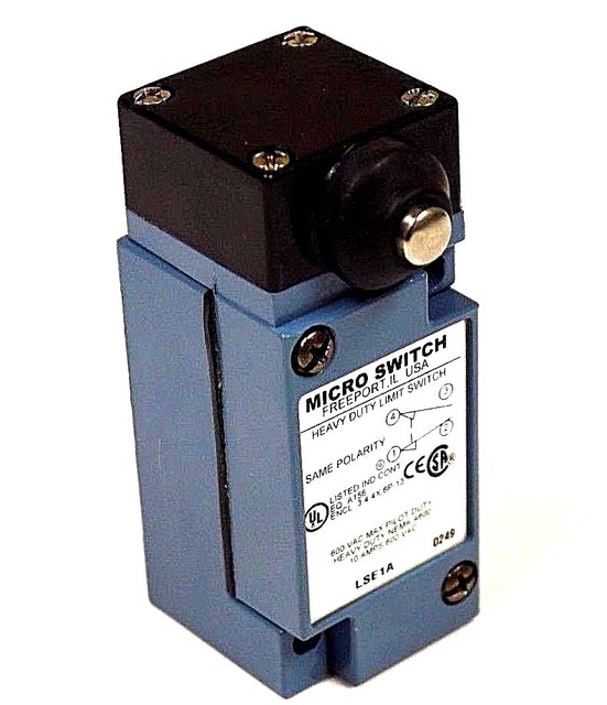 NEW MICRO SWITCH LSE1A HEAVY DUTY LIMIT SWITCH 10AMPS 600 VAC NEMA A600 ...