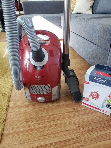 Miele Compact C1 HomeCare PowerLine Canister Vacuum, Red, Model: SCAE0 ...