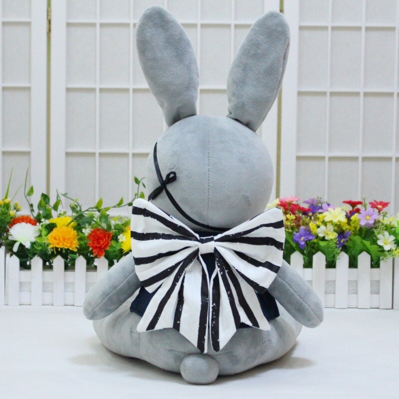 Black Butler Kuroshitsuji Doll Ciel Plushie Anime 46 cm Grey Rabbit Toy ...