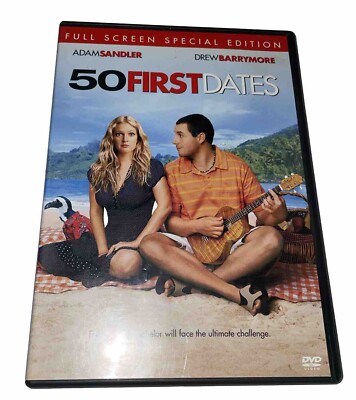 50 First Dates (DVD, 2004, Special Edition) Drew Barrymore Adam Sandler ...