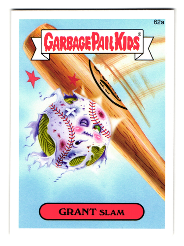 Grand Slam Baseball Parody Sticker 2015 Garbage Pail Kids | eBay