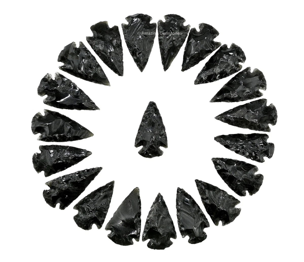 Obsidian Arrowhead Tattoo