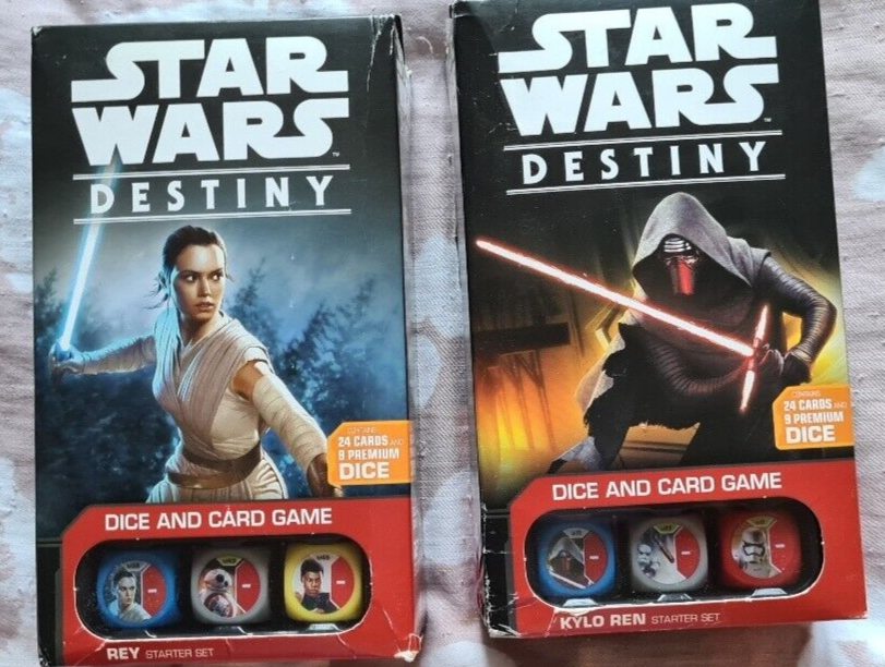 Star Wars Destiny dice and card game, Rey and Kylo Ren Starter Deck | eBay