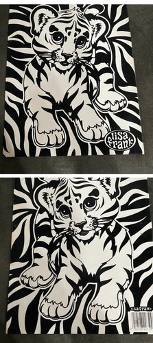 Vintage Lisa Frank Forrest Tiger Pocket Folder Unpunched 2002 | eBay