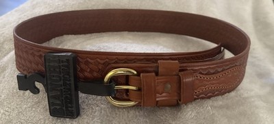 Bianchi B4 Ranger Belt, 1.75" Width, Plain Tan, Brass Buckle, Size: 40 ...