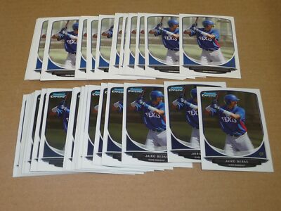 2013 Bowman JAIRO BERAS LOT RANGERS 27 BASE #BP105 20 CHROME #BCP105 | eBay