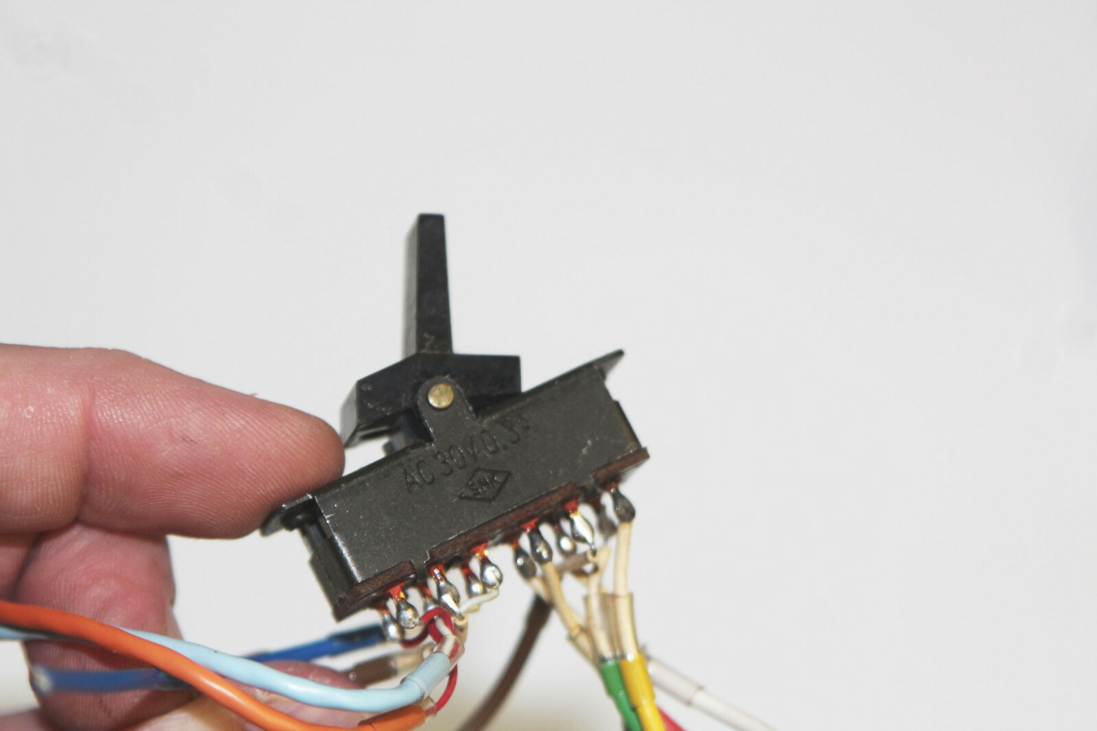 OEM SMK Toggle Snap Switch 30v (B) - TEAC 160 Cassette Tape Deck 1970's ...