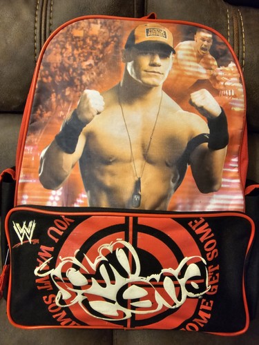 Vintage 2009 WWE John Cena Backpack "You Want Some, Come Get Some" | eBay