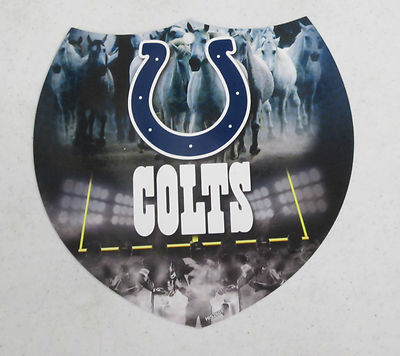 NFL Football Wall Plastic Interstate Sign 8 x 8" Indianapolis Colts new ...
