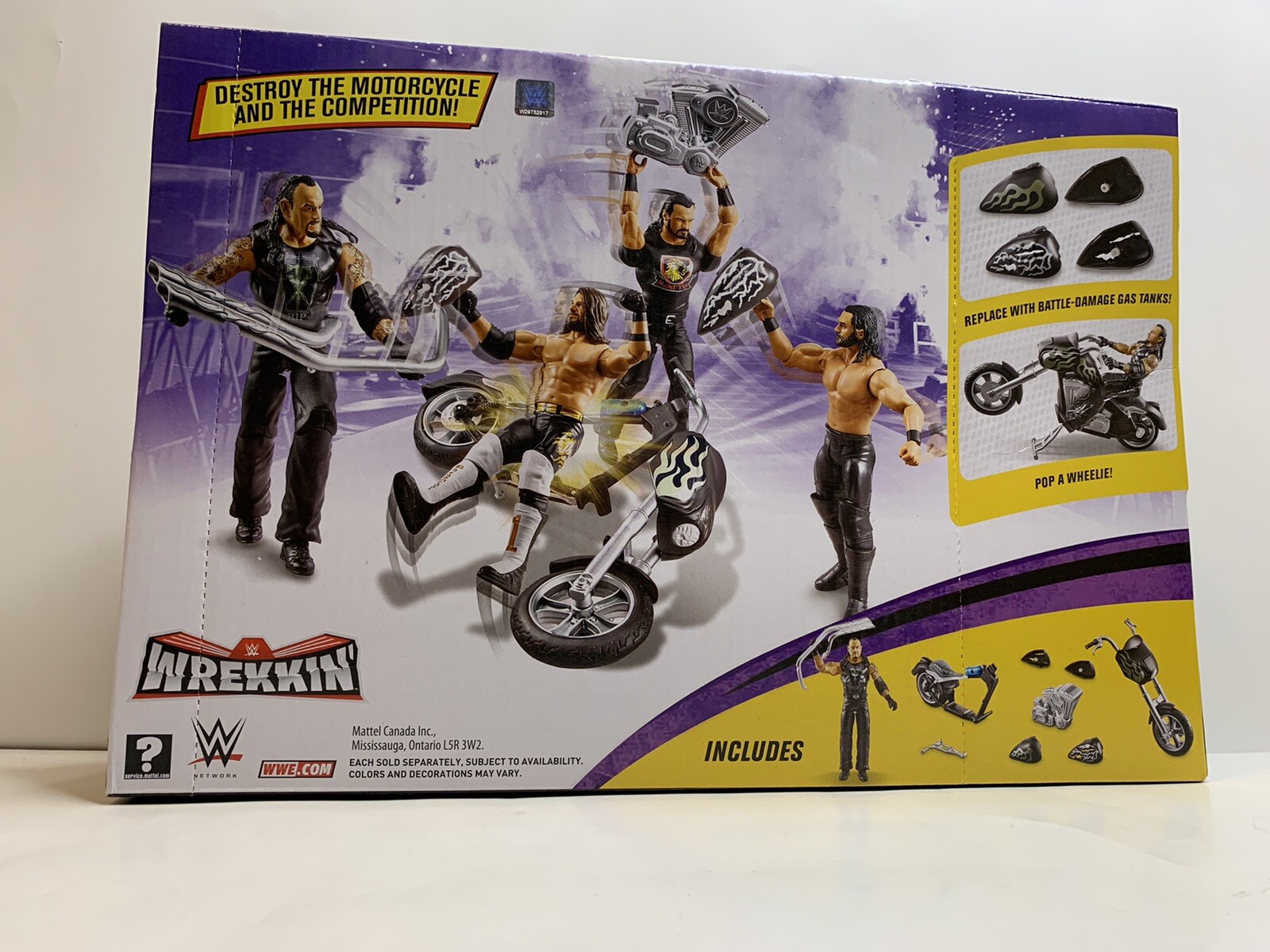 WWE Mattel The Undertaker WREKKIN Slamcycle Motorcycle VHTF | eBay